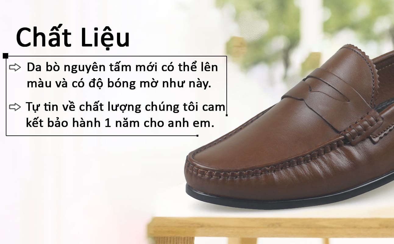 Giày lười thời trang nam 2020